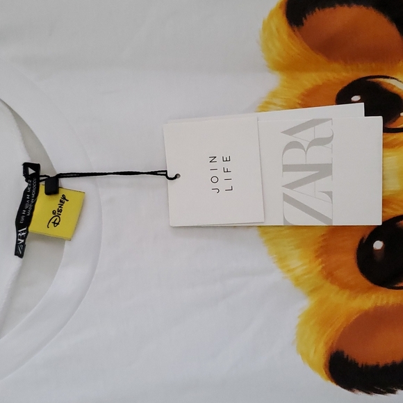 Zara | Tops | Nwt Zara X Disney Lion King Shirt | Poshmark